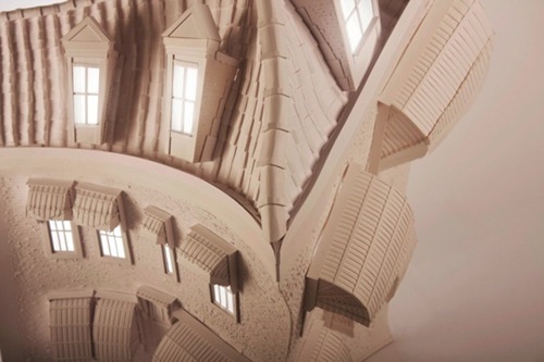 Creative paper houses | Amusing Planet